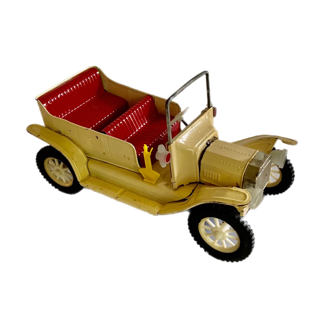 Toy Car Model T Ford Vintage Metal and Plastic Made in Japan - Etsy