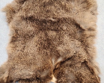 Glacier Wear Rex Rabbit Pelt Hide Fur Black/charcoal Rbt1030 - Etsy
