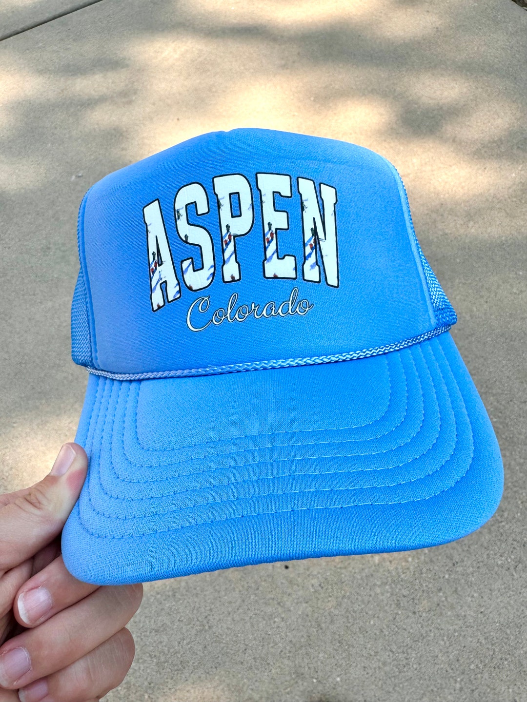 Aspen Colorado Trucker Hat | Apres Ski | Mountains | Colorado Trucker ...