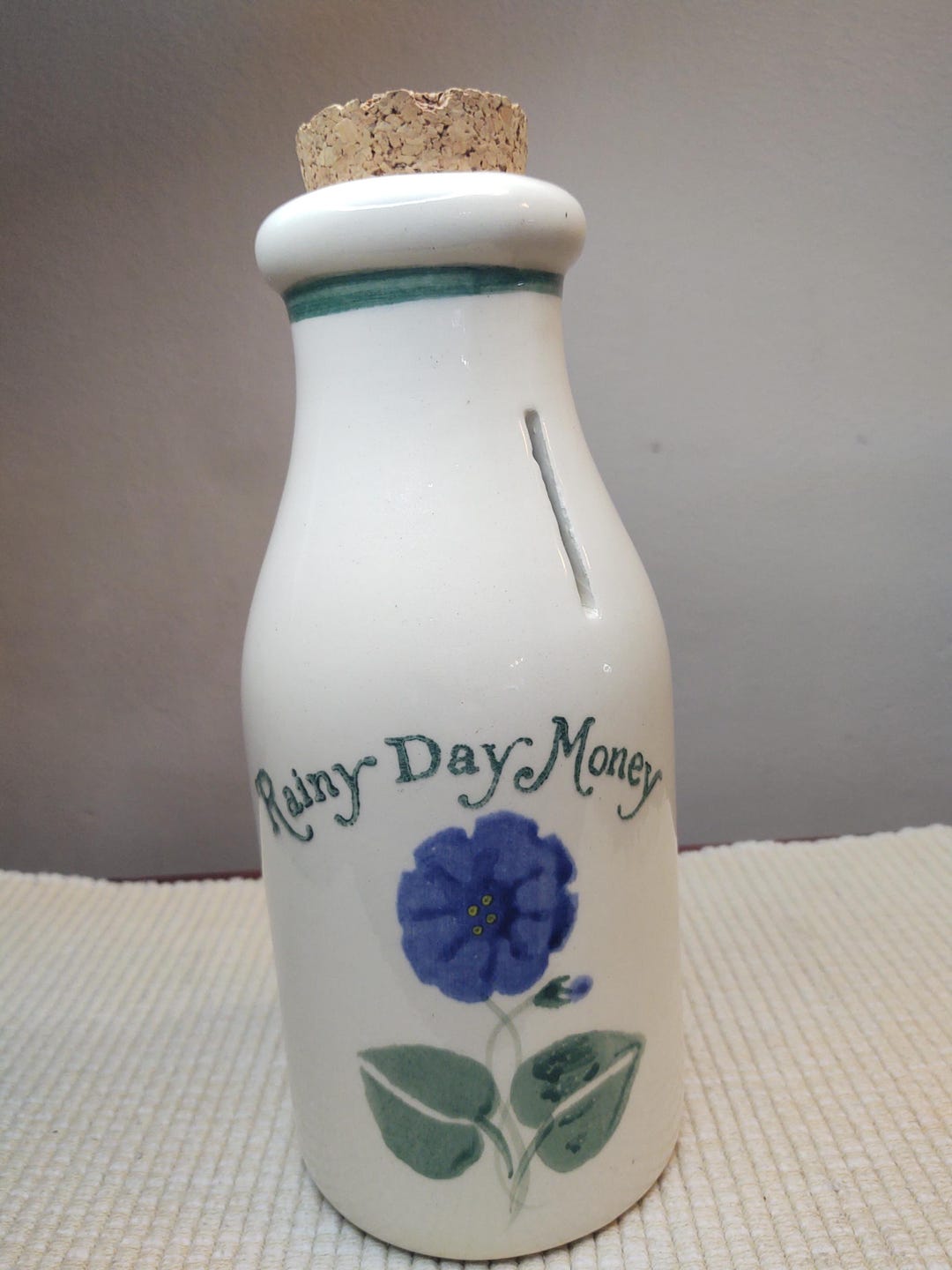 Rainy Day Money, Milk Jug Piggy Bank - Etsy