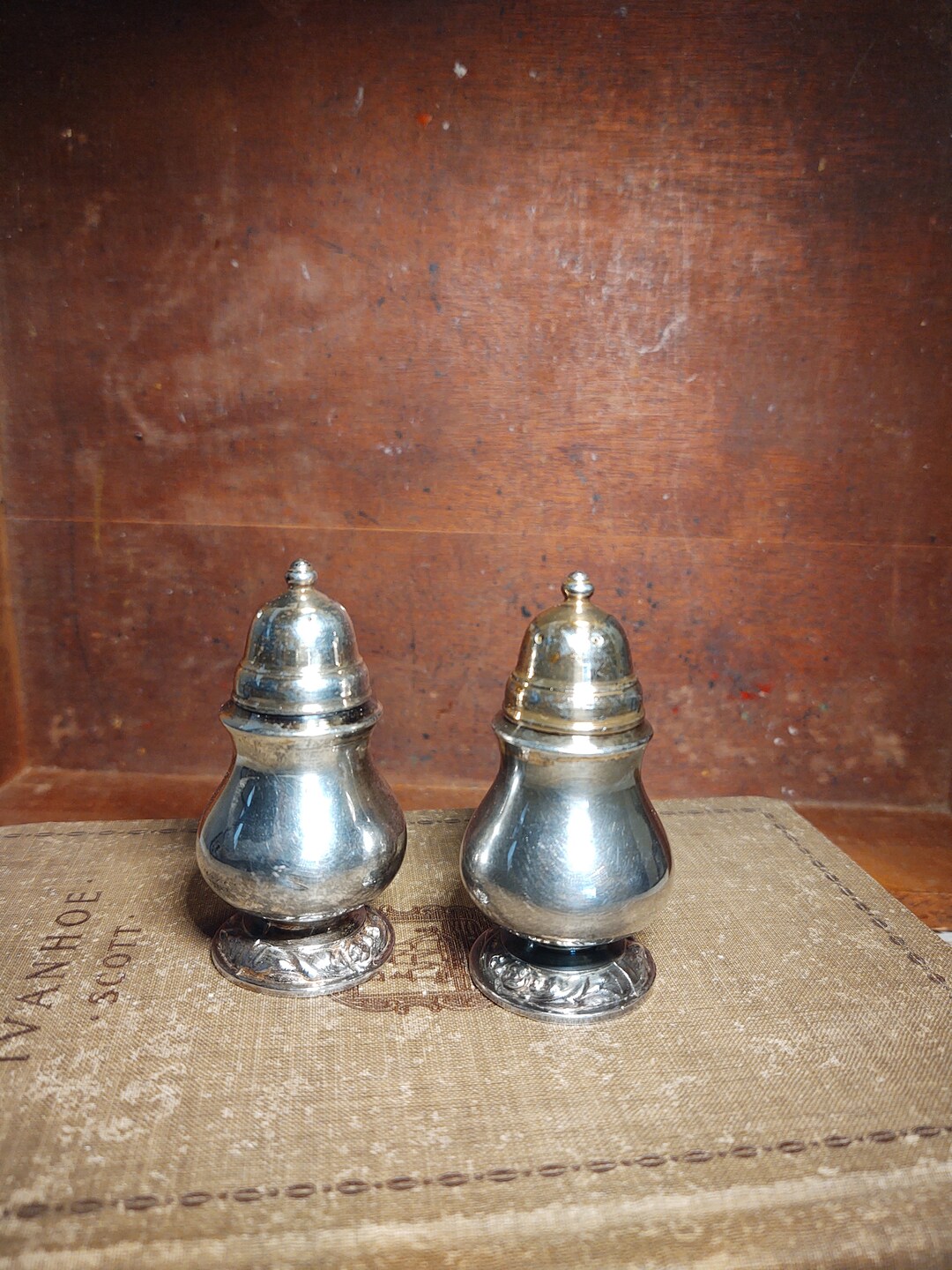 Oneida Ltd #51, Salt and Pepper, Silver Plate - Etsy