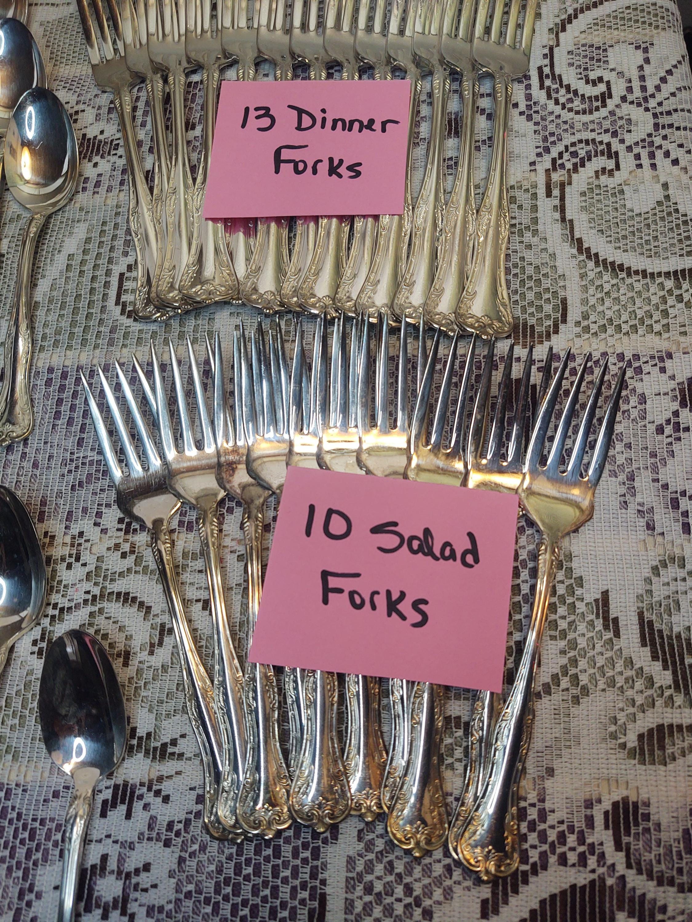 Silver Plate Flatware, 81 Pieces, National Silver Company, Queen ...