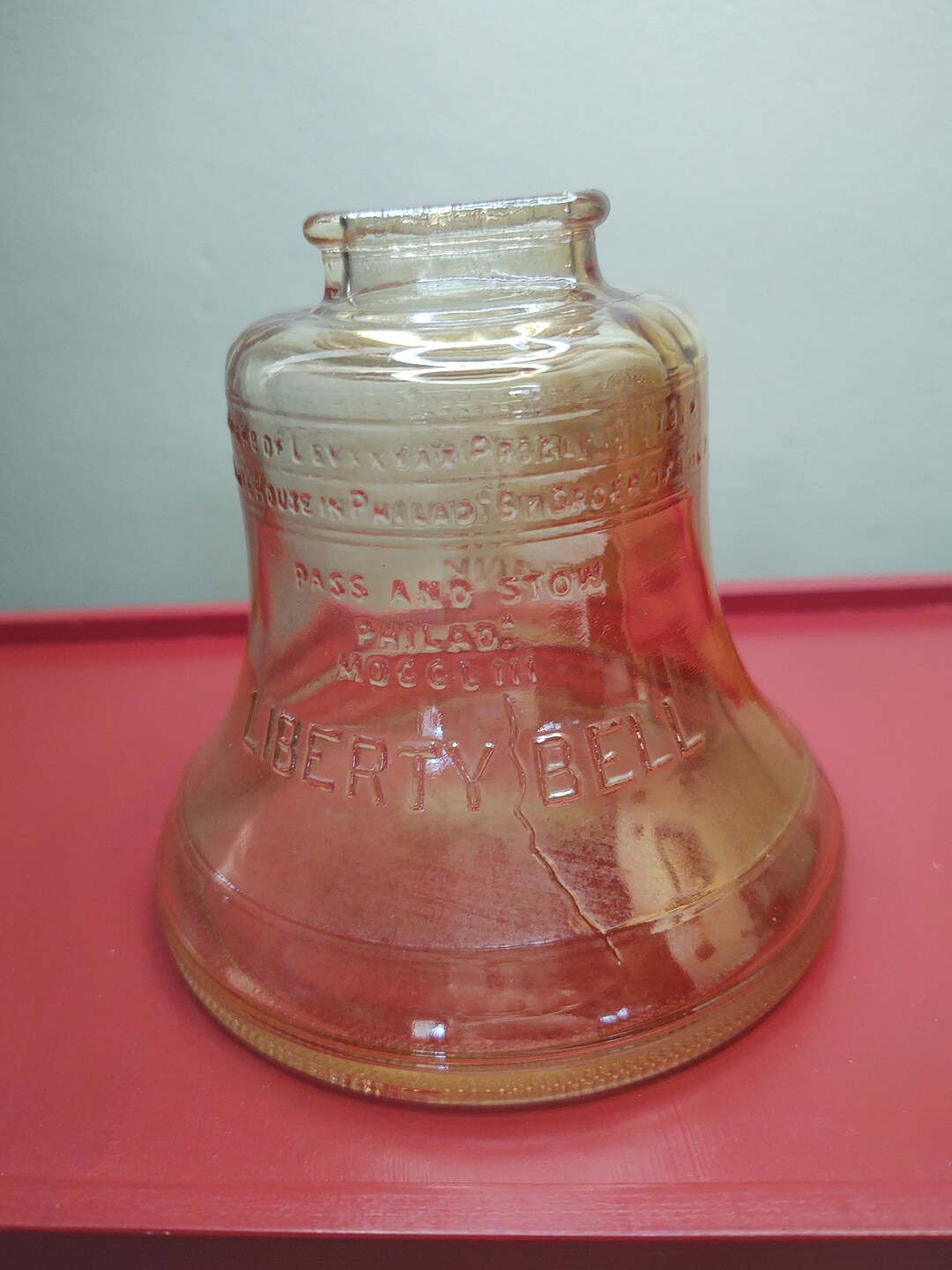 Liberty Bell Bank, Carnival Glass - Etsy