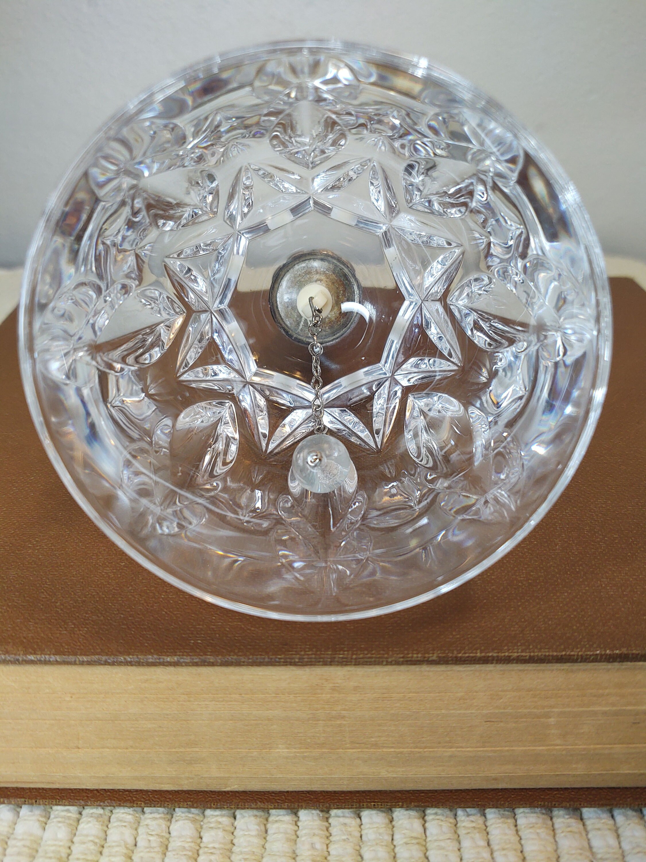 Crystal Bell W/silver Plated Handle - Etsy