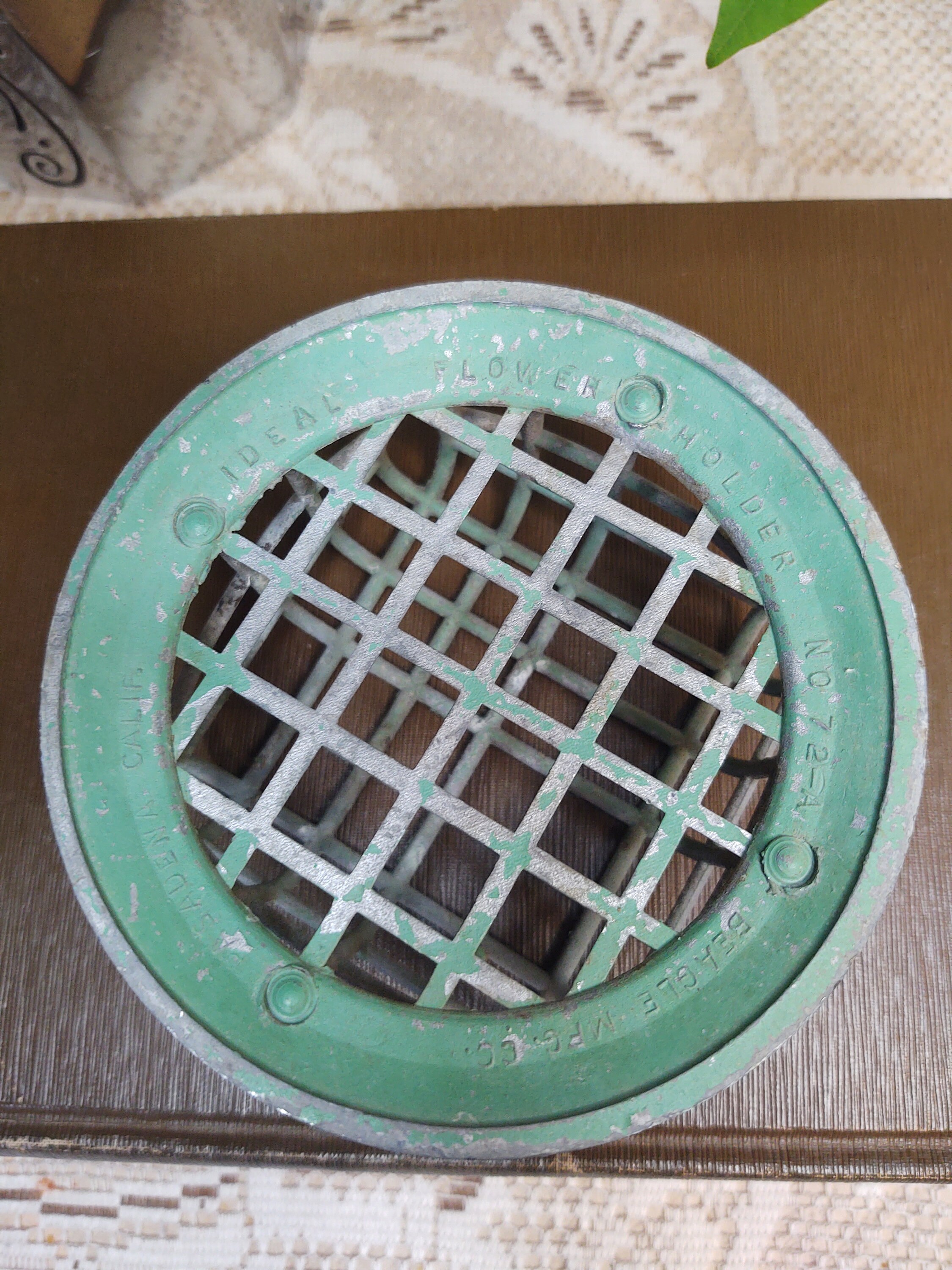 Metal Flower Frog, Cage Style - Etsy