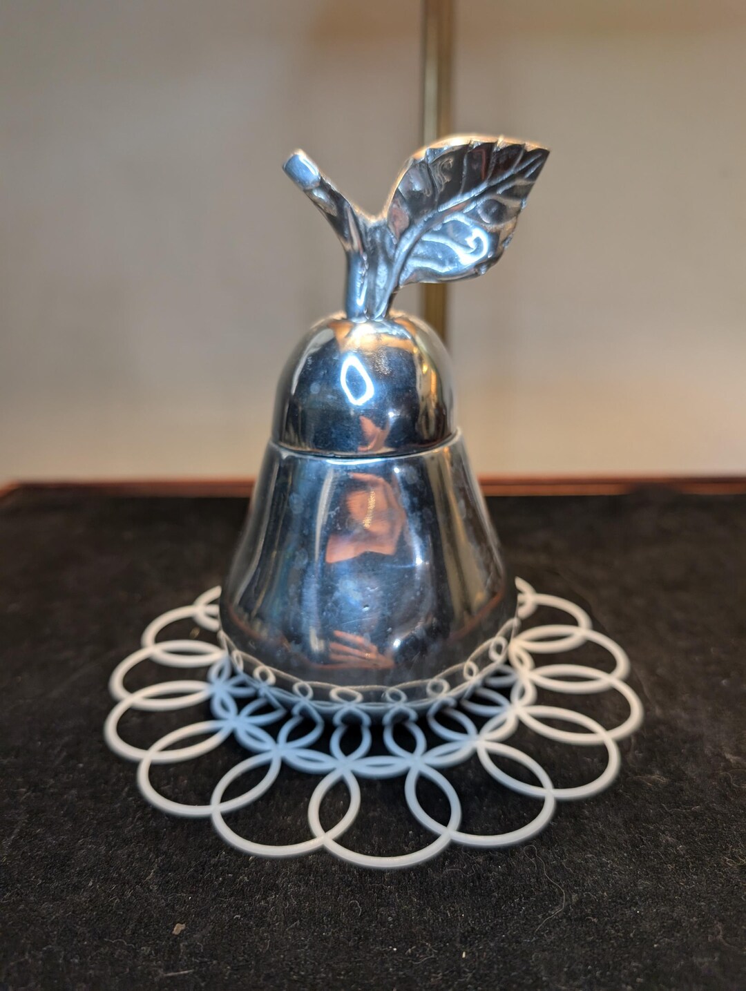 PEAR Shaped Silver-tone Metal Box - Etsy