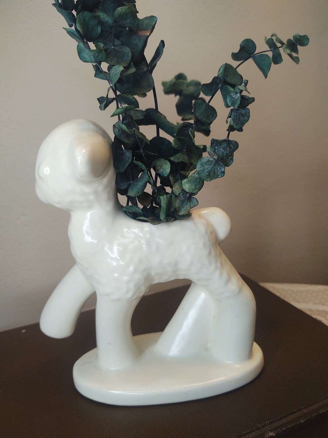 Haegar Pottery Lamb Planter - Etsy