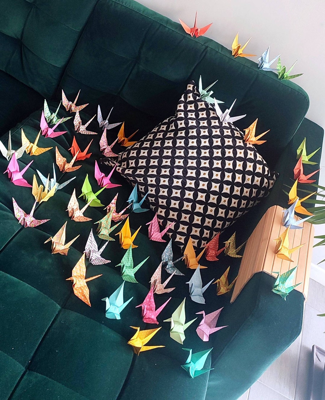 Origami Cranes 53 Cranes Multicolor - Etsy