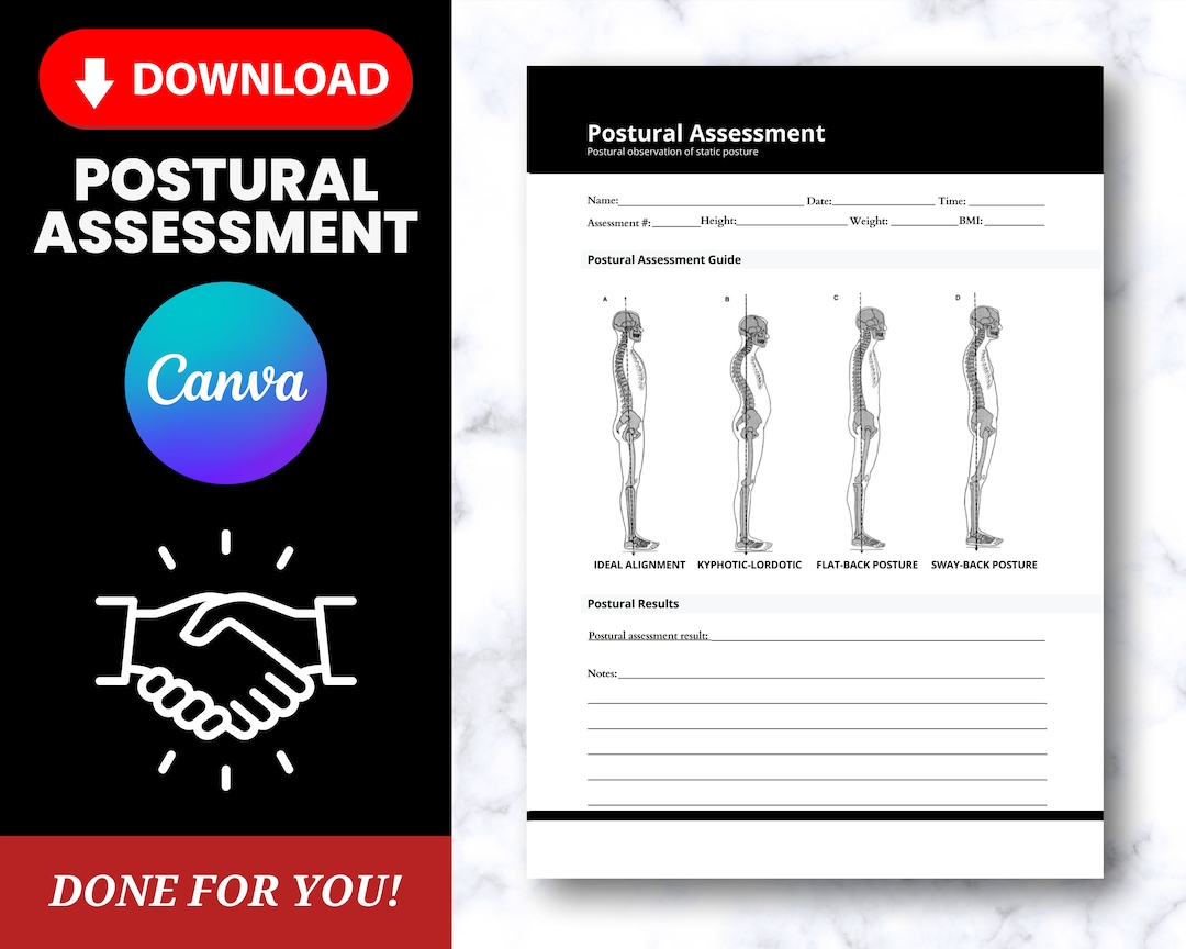 POSTURAL ASSESSMENT Personal Trainer Form, Postural Alignment, Personal Trainer Form, Body ...
