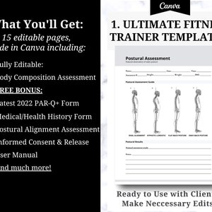 POSTURAL ASSESSMENT Personal Trainer Form, Postural Alignment, Personal ...