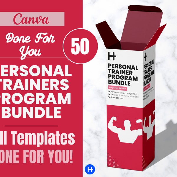 Personal Trainer Program Template - Etsy