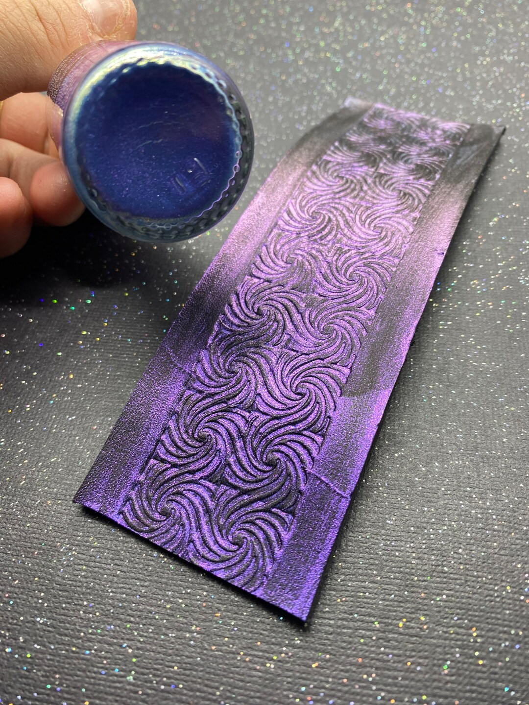 Leather Top Coat Finish || 1oz Glass Dropper Bottle || Special Effect ...