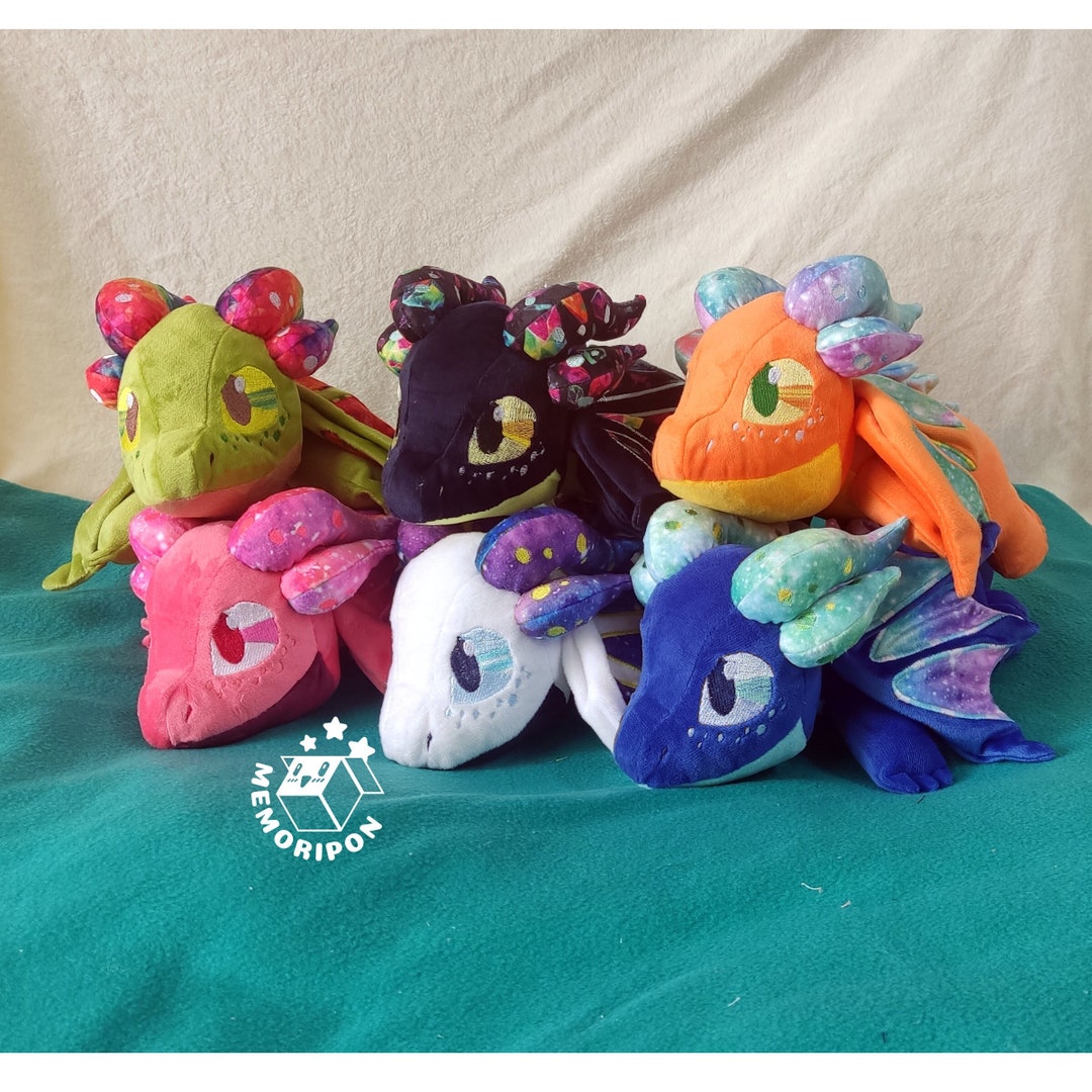 Magical Dragon Plushies With Enchanted Egg - Etsy