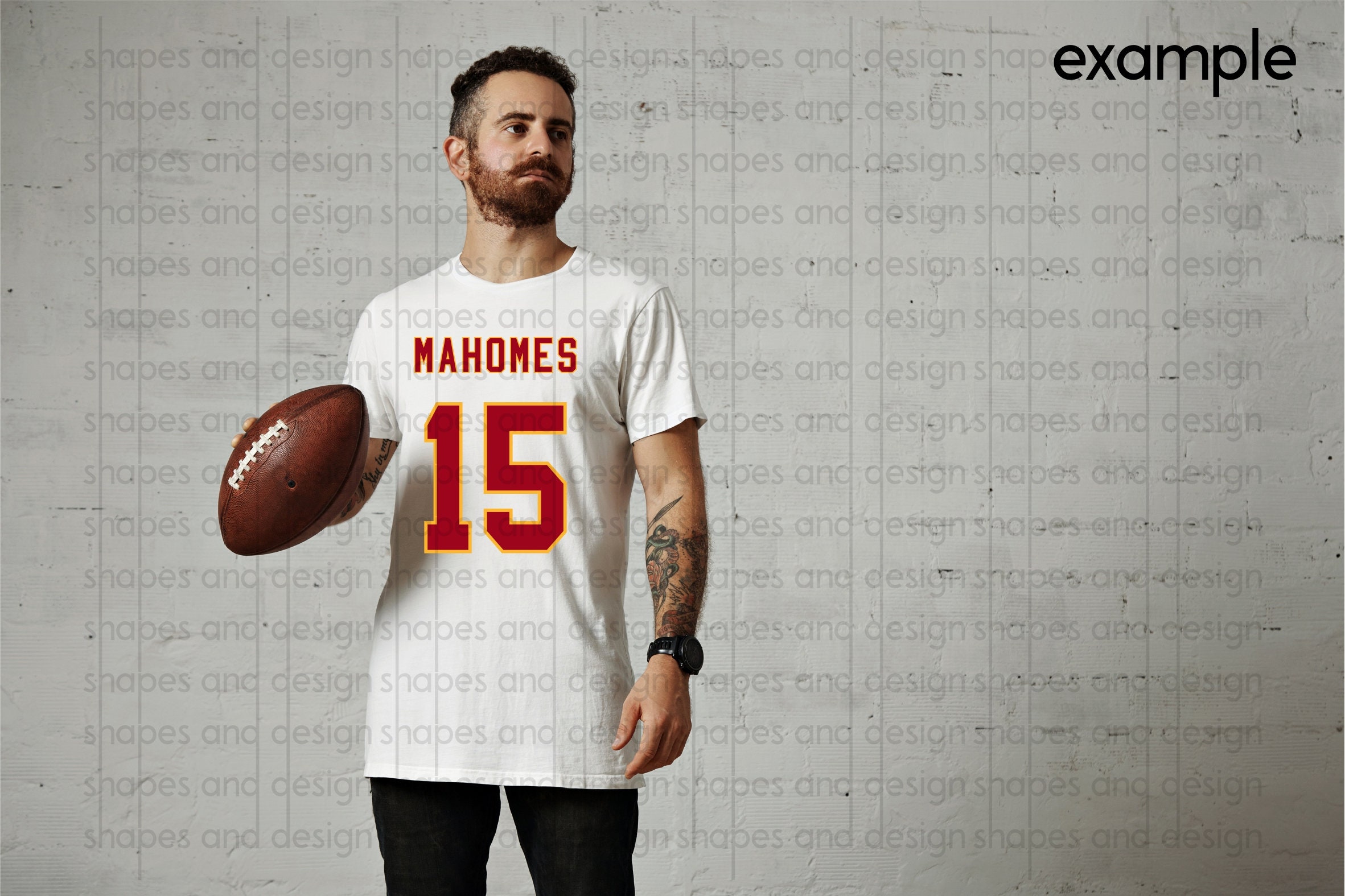 Chiefs Numbers and Letters Vector Svg Eps Dxf for Cut and - Etsy