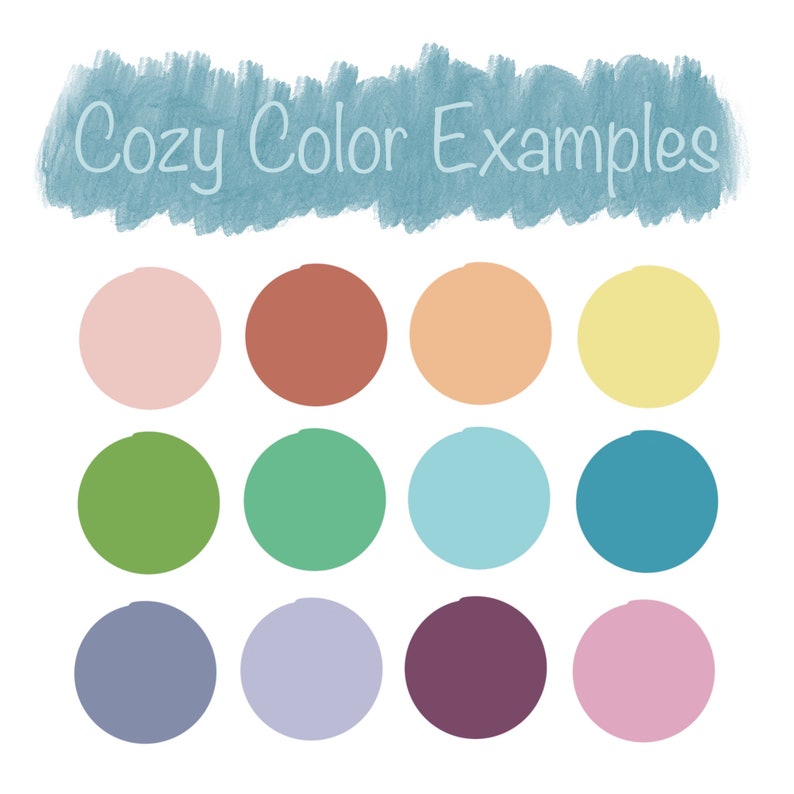 Cozy Colors Procreate Palette Pack - 24 Palettes & 720 Colors ...