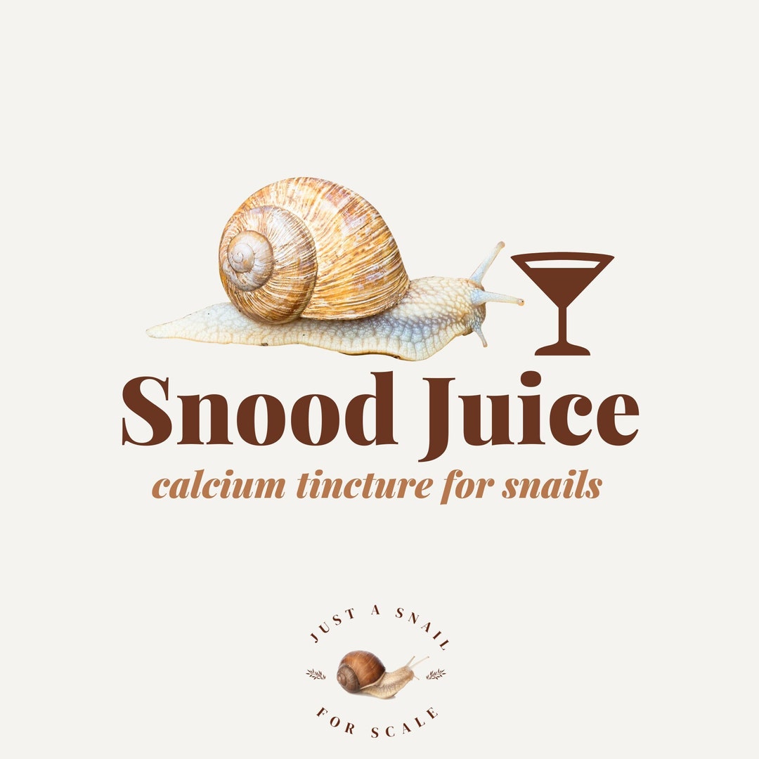 SNOOD JUICE Calcium Solution Tincture for Pet Land Milk Snails - Etsy
