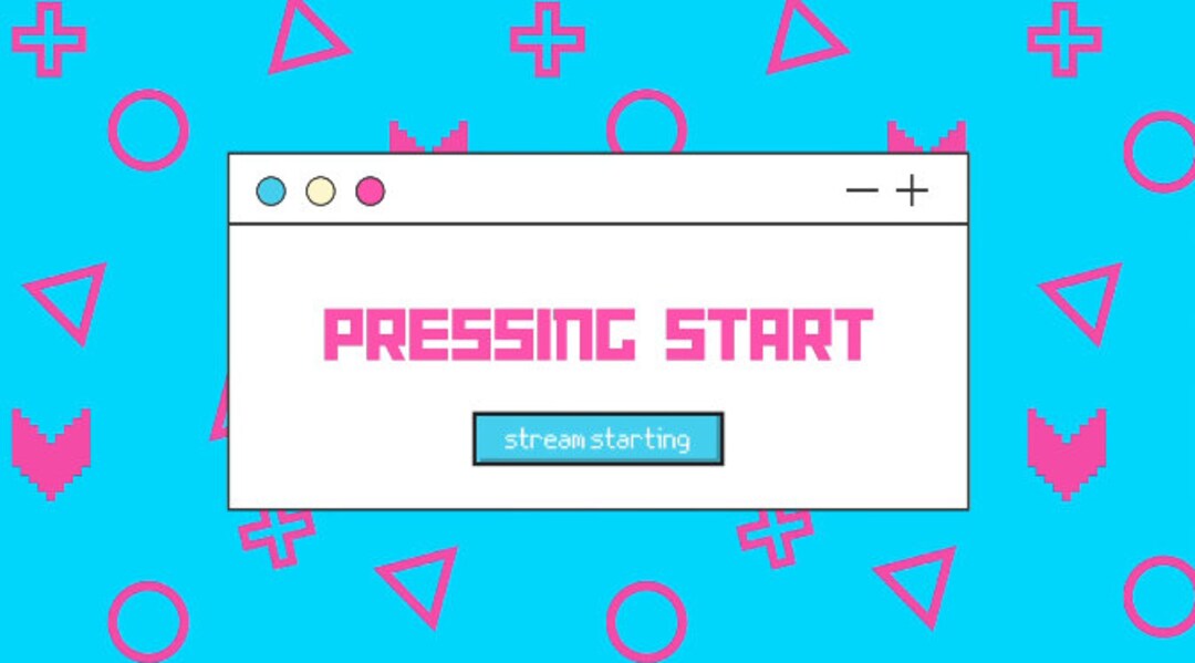 Animated 90s Nostalgia Gaming Themed Starting Ending BRB Screens for Use in OBS by Live ...