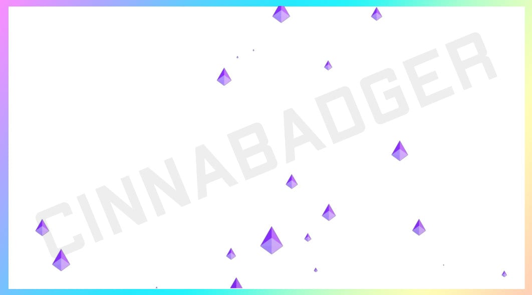 Transparent Bits Falling 100 Bit Stream Decoration for Use in OBS by ...