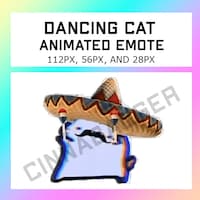 Transparent Background Dancing Dog Decoration for Channel Rewards and ...