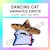 Transparent Background Dancing Dog Decoration for Channel Rewards and ...