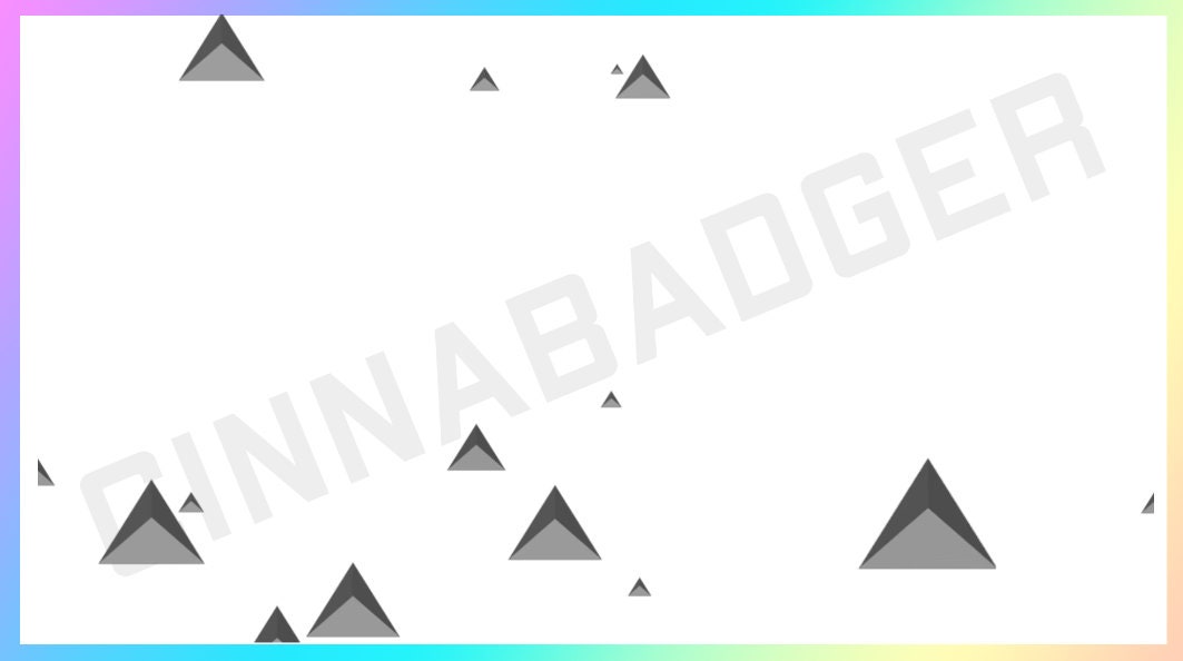 Transparent Bits Falling 1 Bit Stream Decoration for Use in OBS by ...