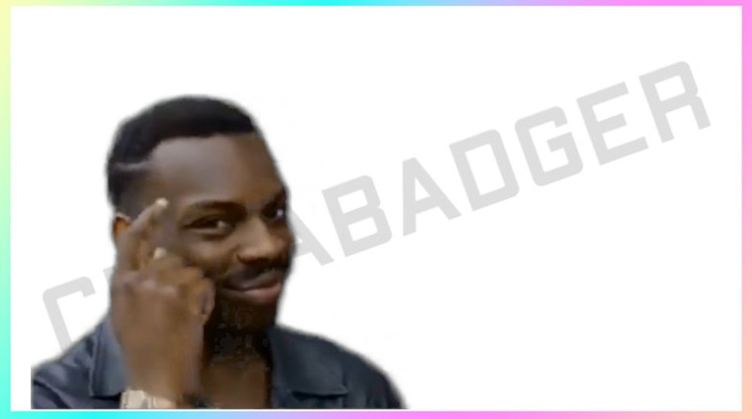 Transparent Thinking Smart Meme Stream Decoration for Use in OBS by ...