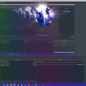 Transparent Party Disco Ball Rave Stream Decoration for Use in OBS by ...