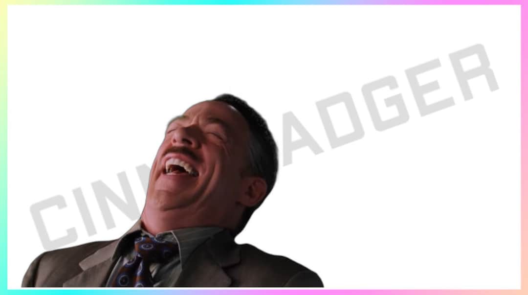 Transparent Background Laughing Meme With Audio Stream Decoration for ...