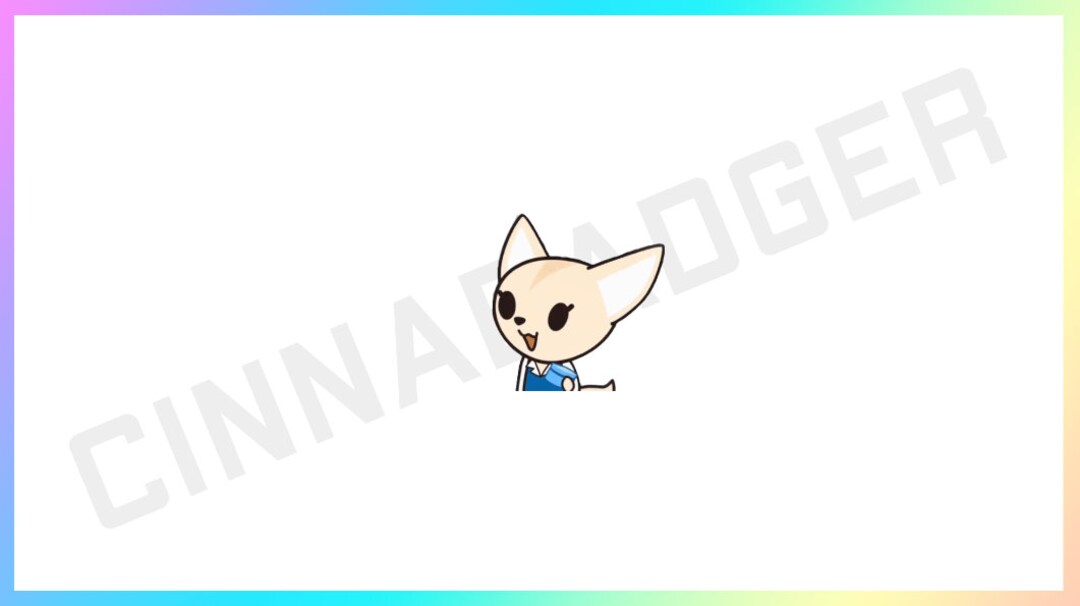 Transparent Background Laughing Fennec Fox With Audio Stream Decoration ...