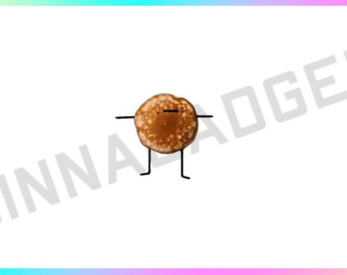 Transparent Pancake Dance Stream Decoration for OBS - Etsy