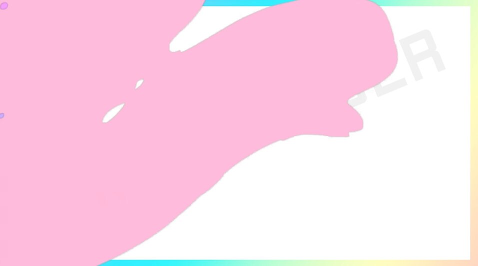 Pastel Pink Paint Brush Stroke Animated Stinger Transition for Use in ...