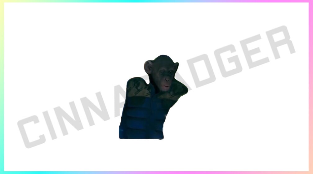 Transparent Background Oh No Monkey Maurice Decoration for Channel ...