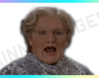 Mrs. Doubtfire SVG digital Download - Etsy Australia
