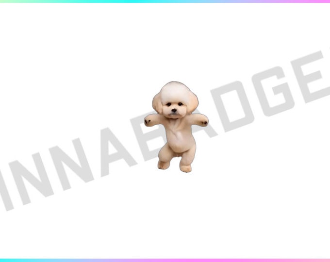 Transparent Background Dancing Small Dog Stream Decoration for Channel ...