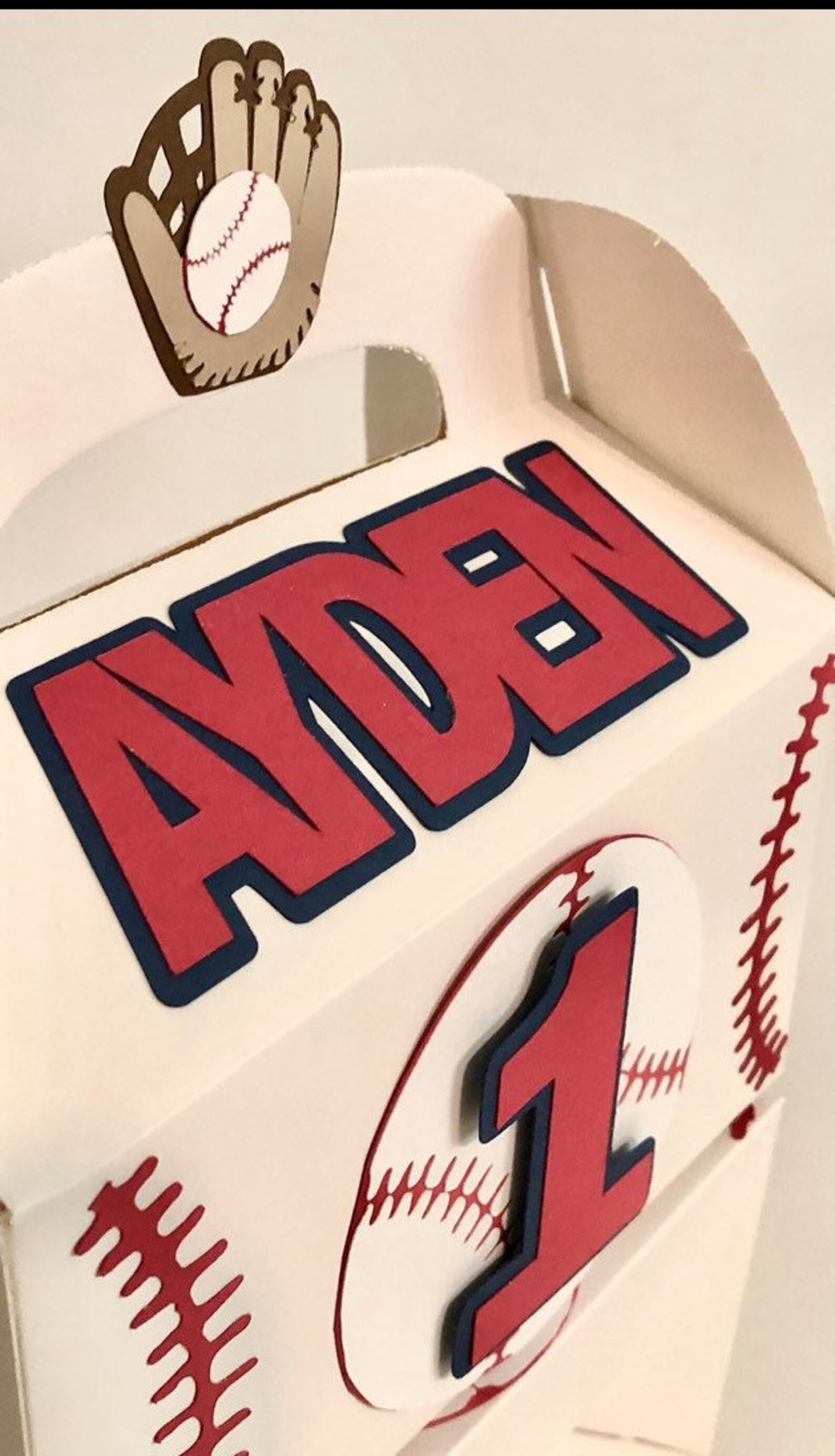 Baseball Favor Boxes - Etsy