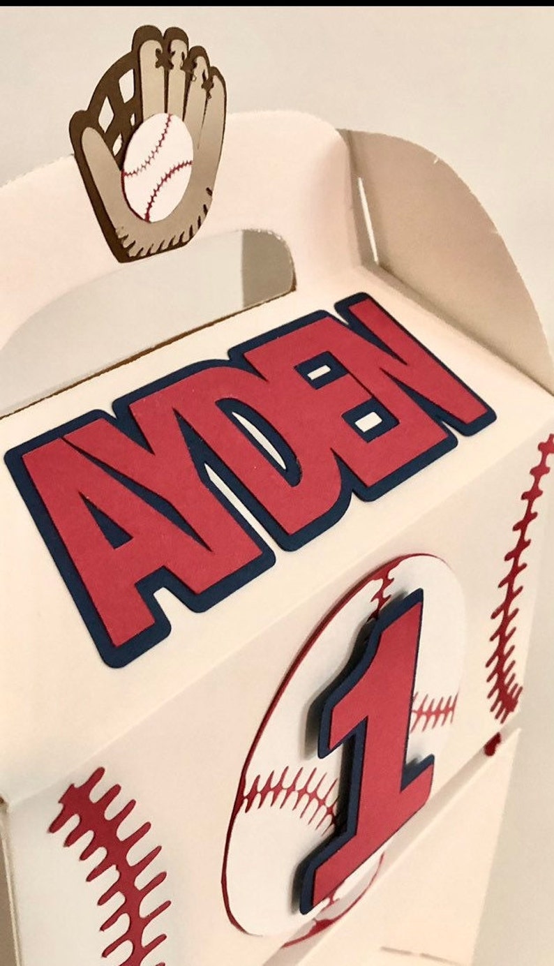 Baseball Favor Boxes - Etsy