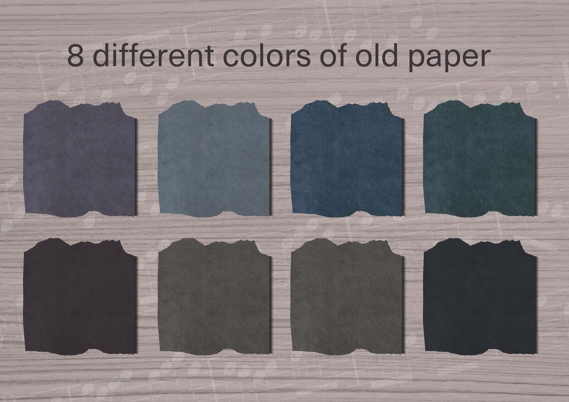 Dark Academia Style Music Note Sheet Digital Notebook A4 & Goodnotes - Etsy