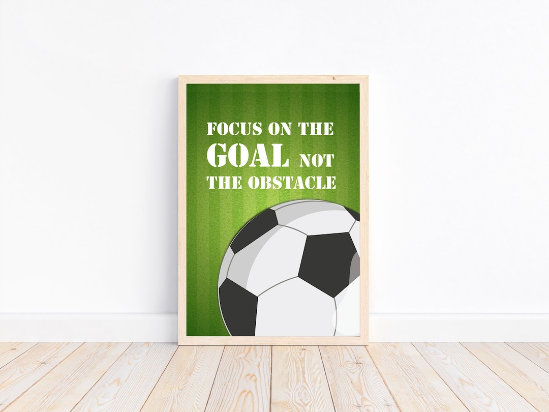 Affirmation Wall Print for Kids, Football, Sports, Uplifting, Gift ...