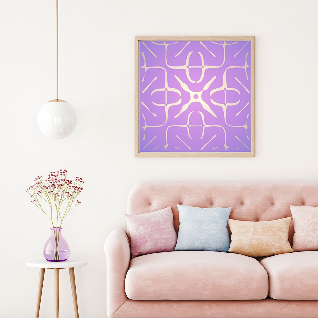 Frequency, B7 (note) Lilac Compilation, Poster Print, Wall Art ...