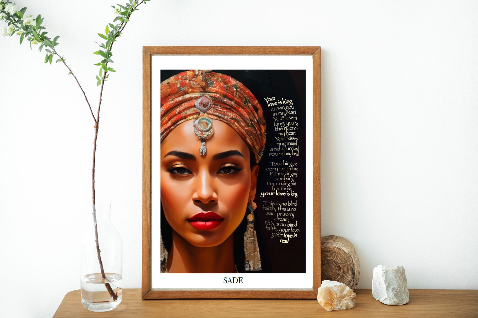 Sade, Digital Print, Singer, Portrait, Art, Nigerian, Africa, Wisdom ...