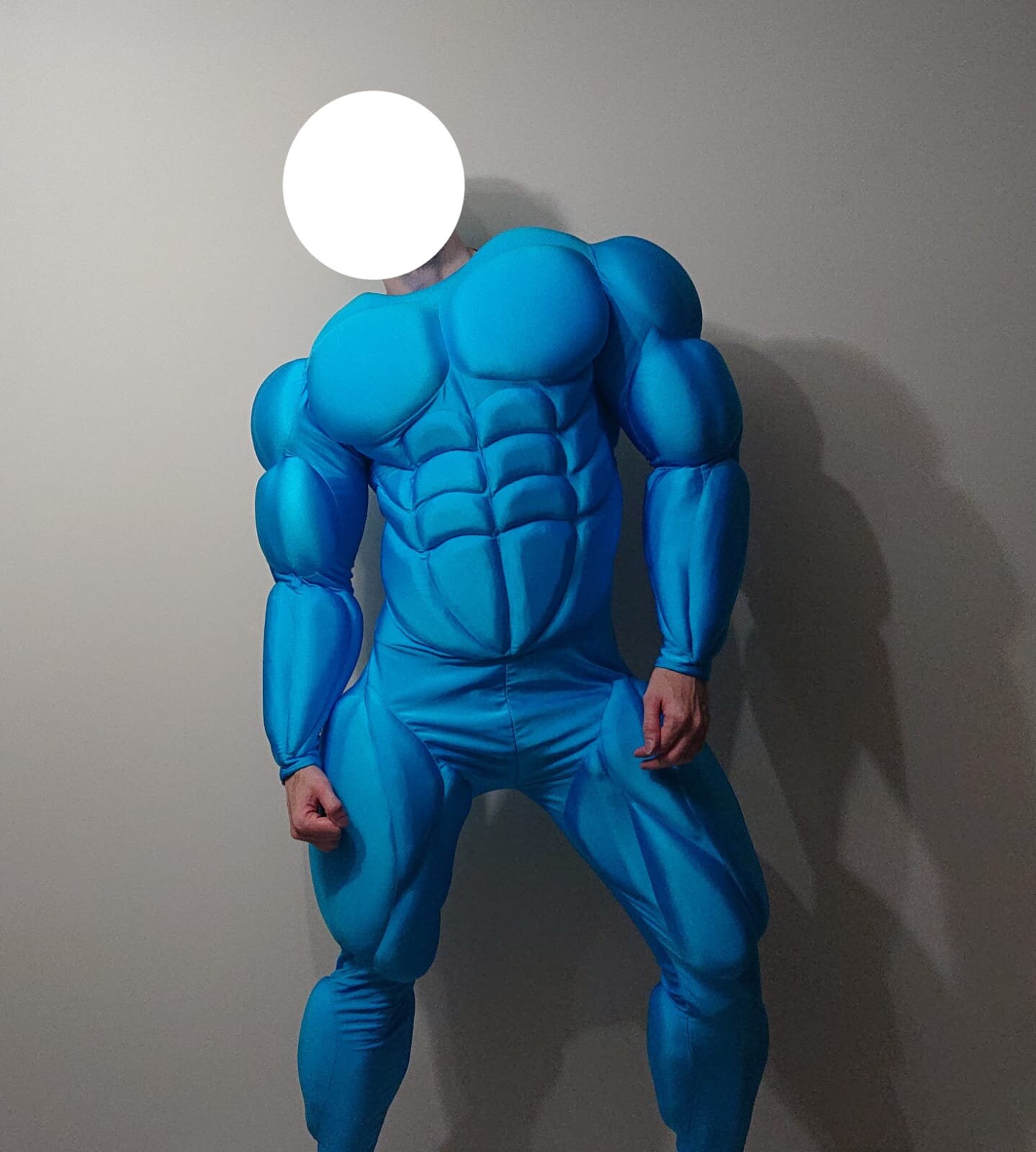 Blue Big Muscle Suit Version - Etsy