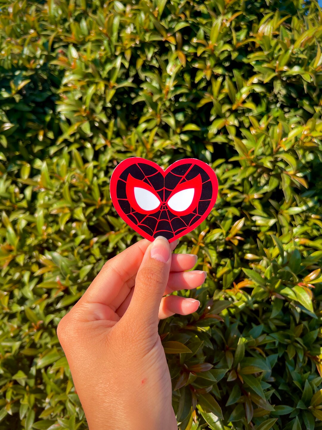 Miles Morales Spider-man Heart - Etsy