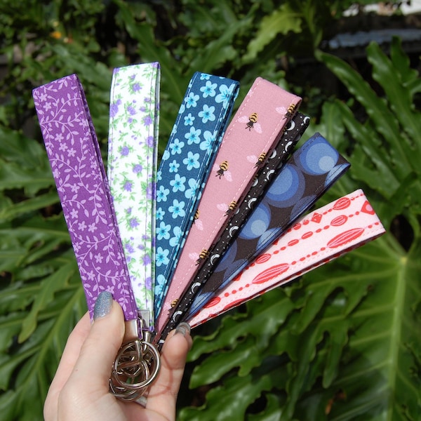 Fabric Keychains - Etsy
