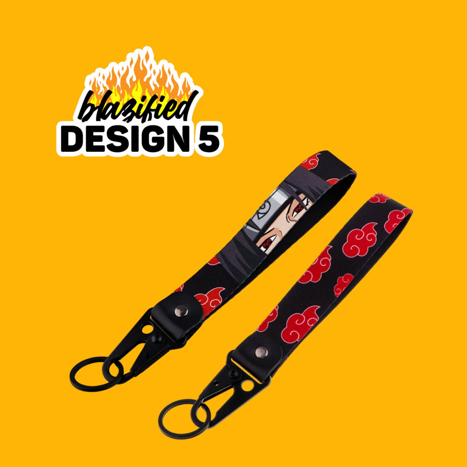 Anime Key Strap Embroidery Keychain / Keystrap - Etsy