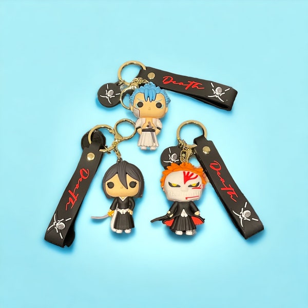 Anime Keychain - Etsy