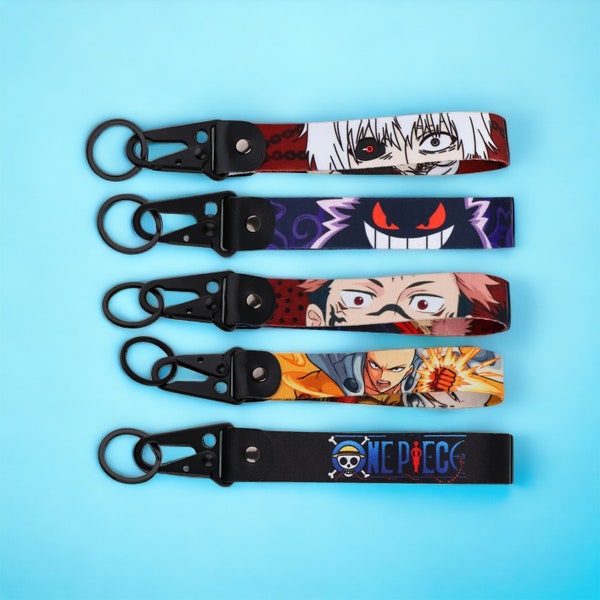 Anime Keychain - Etsy