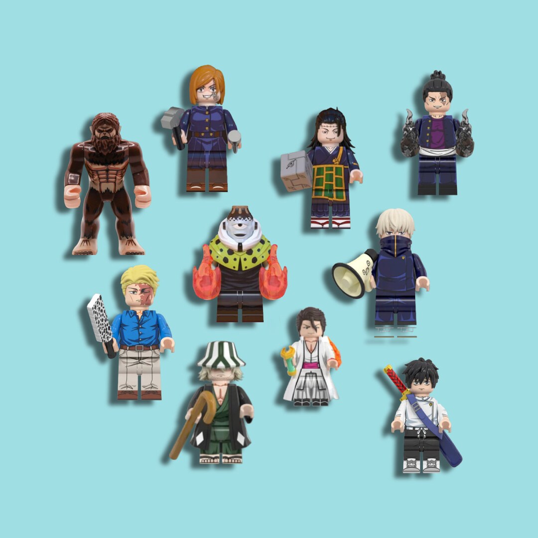 Anime Mini Figures Custom Anime Minifigures DIFFERENT STYLES - Etsy New ...