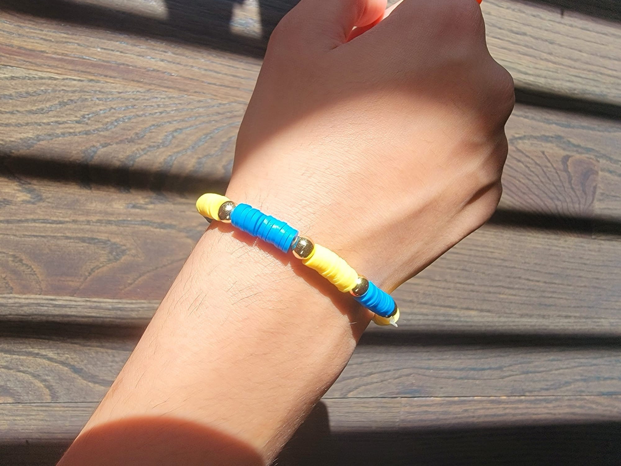 Minions Inspired Clay Bead Bracelet - Etsy