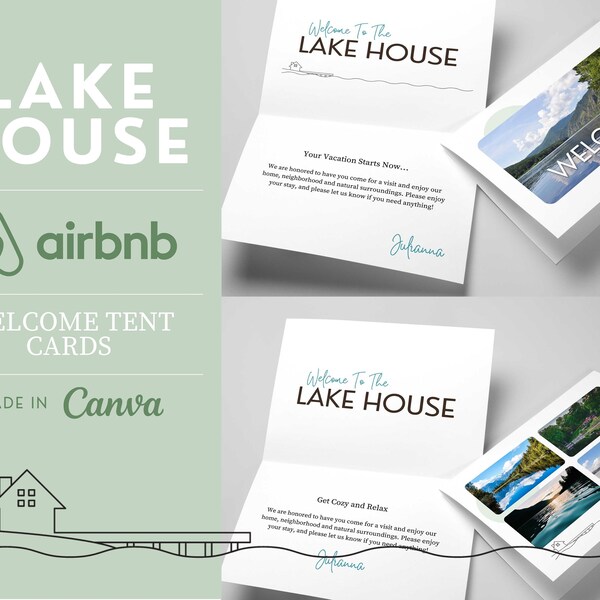 Hotel Welcome Card - Etsy