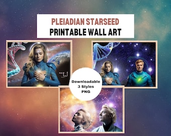 Pleiadian Starseed Light Code DNA Activation - Etsy